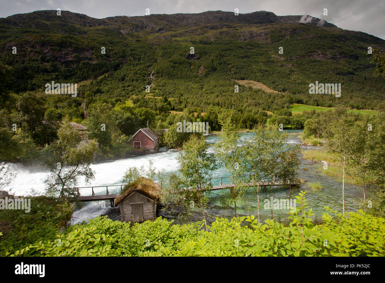Oldedalen valley hi-res stock photography and images - Alamy