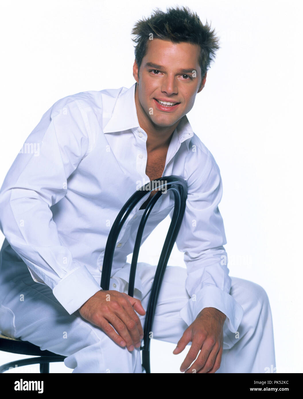 Ricky Martin on 26.05.1997 in Bayern. | usage worldwide Stock Photo - Alamy