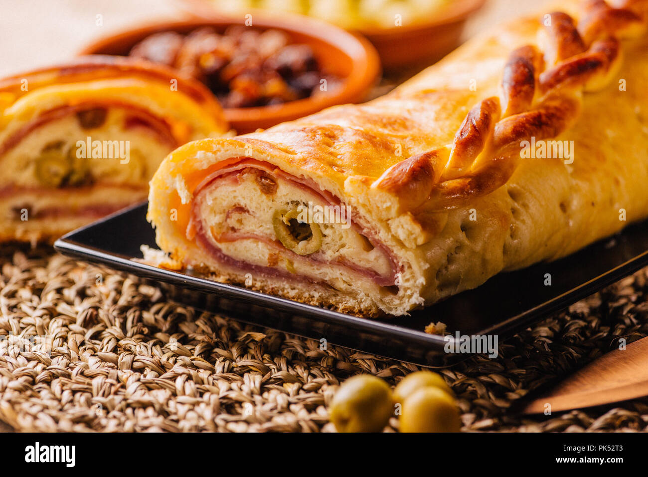 Venezuelan ham bread, typical for Christmas holidays in South America ...