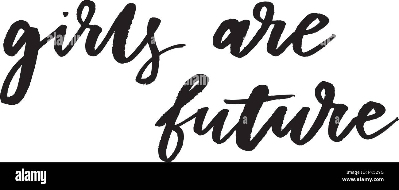 slogan Girls phrase graphic vector Print Fashion lettering Stock Vector ...