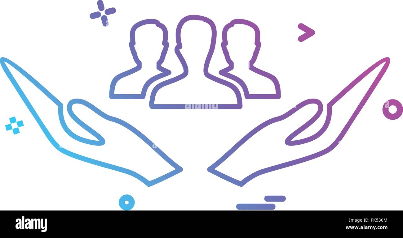 Group icon design vector Stock Vector Image & Art - Alamy