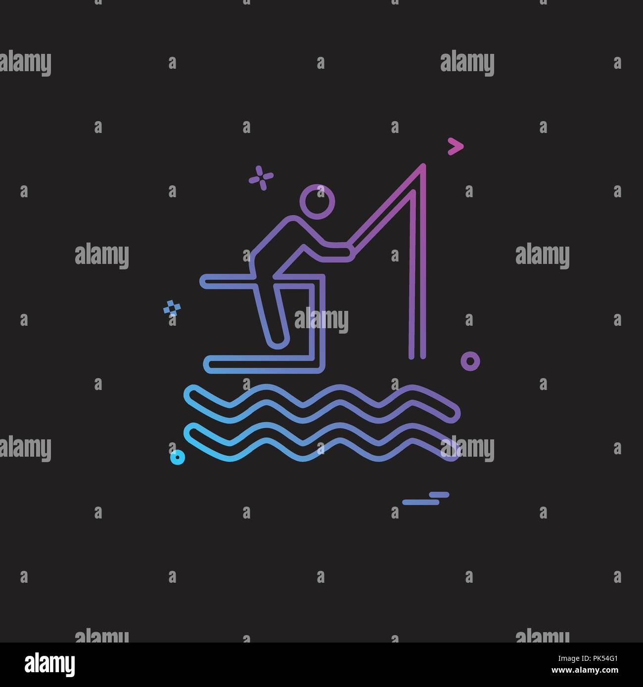 Swimming icon design vector Stock Vector Image & Art - Alamy