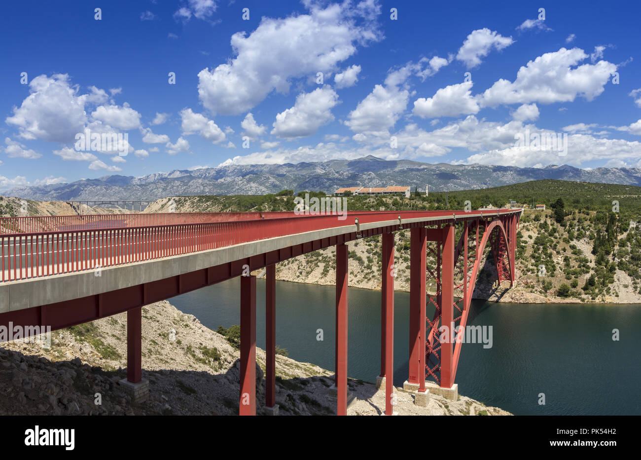 Maslenica bridge in croatia hi-res stock photography and images - Alamy