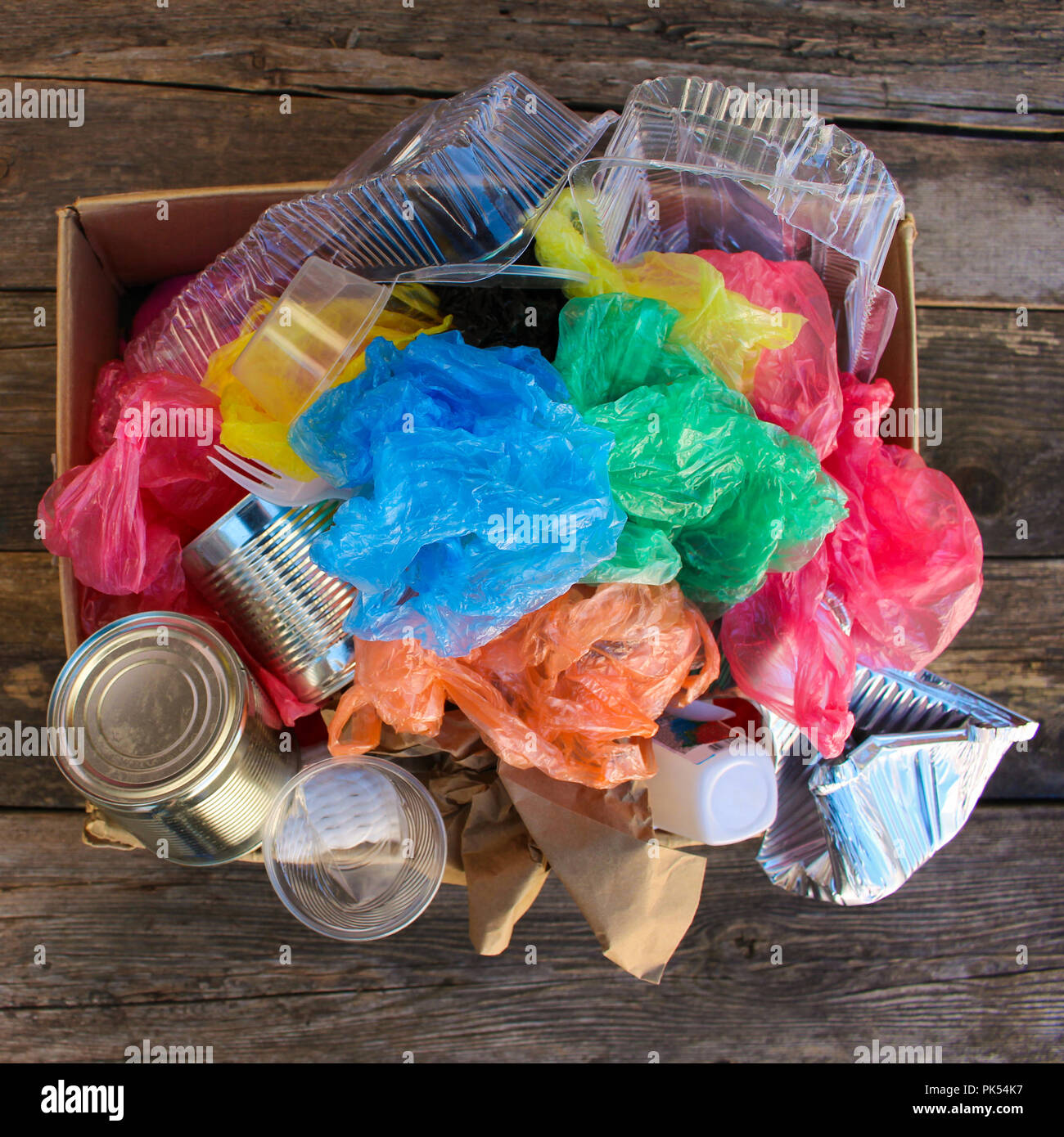 Trash box hi-res stock photography and images - Alamy