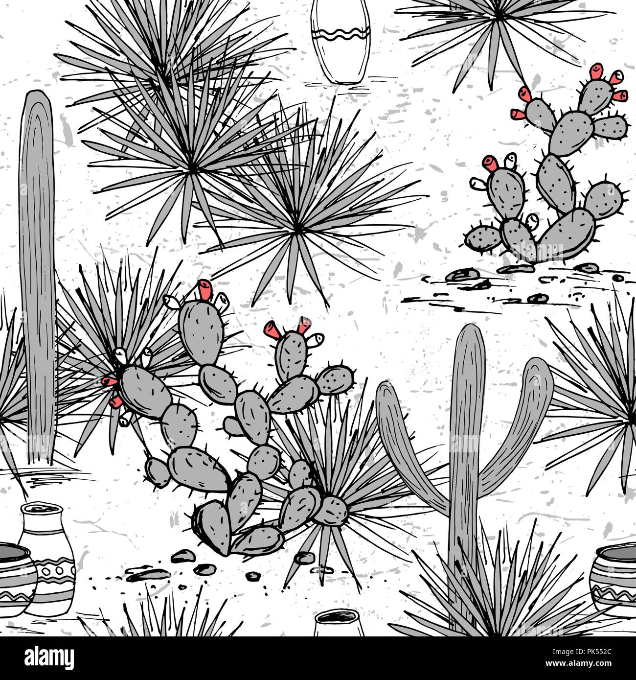 House sketch mexican Stock Vector Images - Alamy