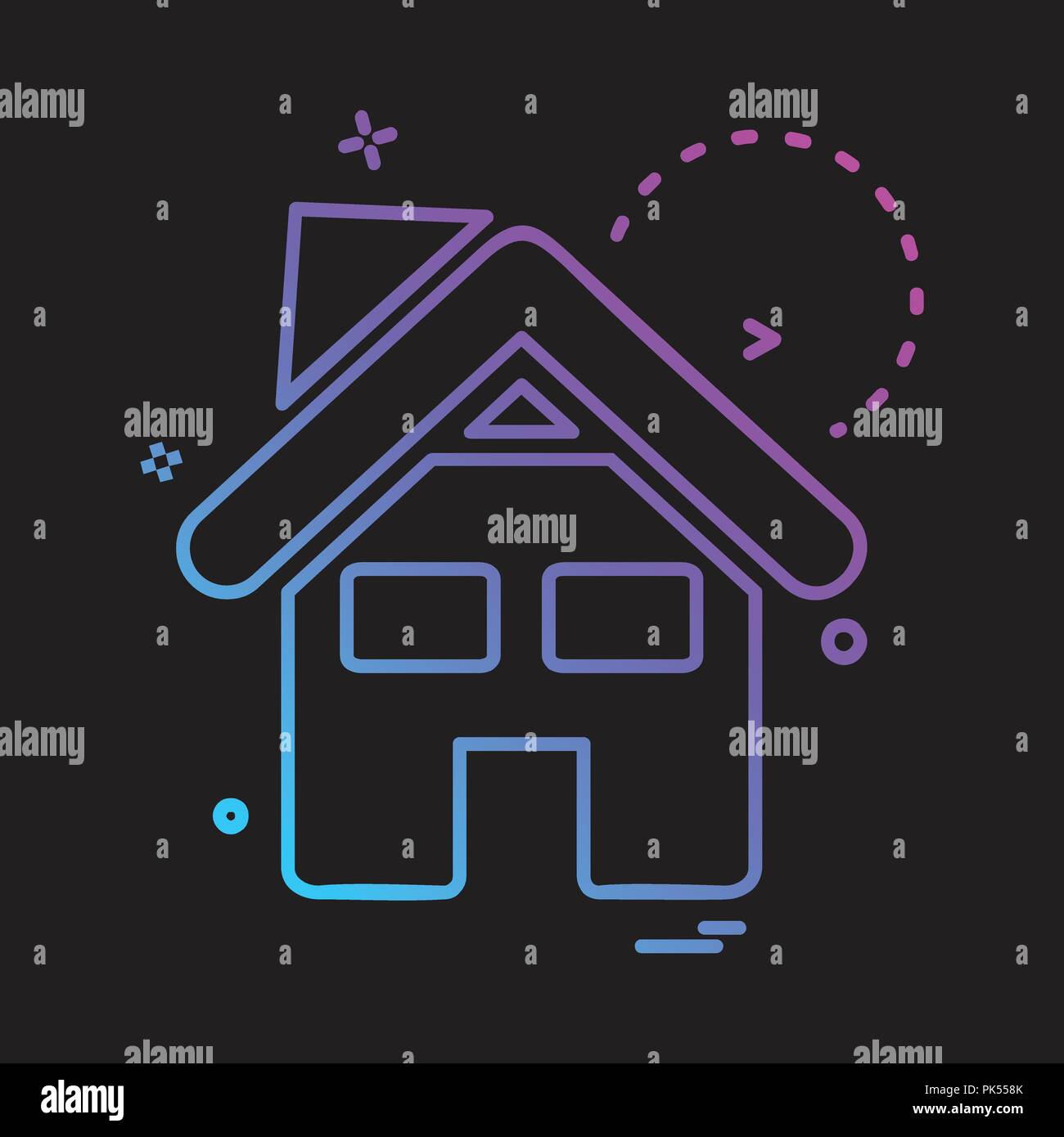 Real Estate icon design vector Stock Vector Image & Art - Alamy