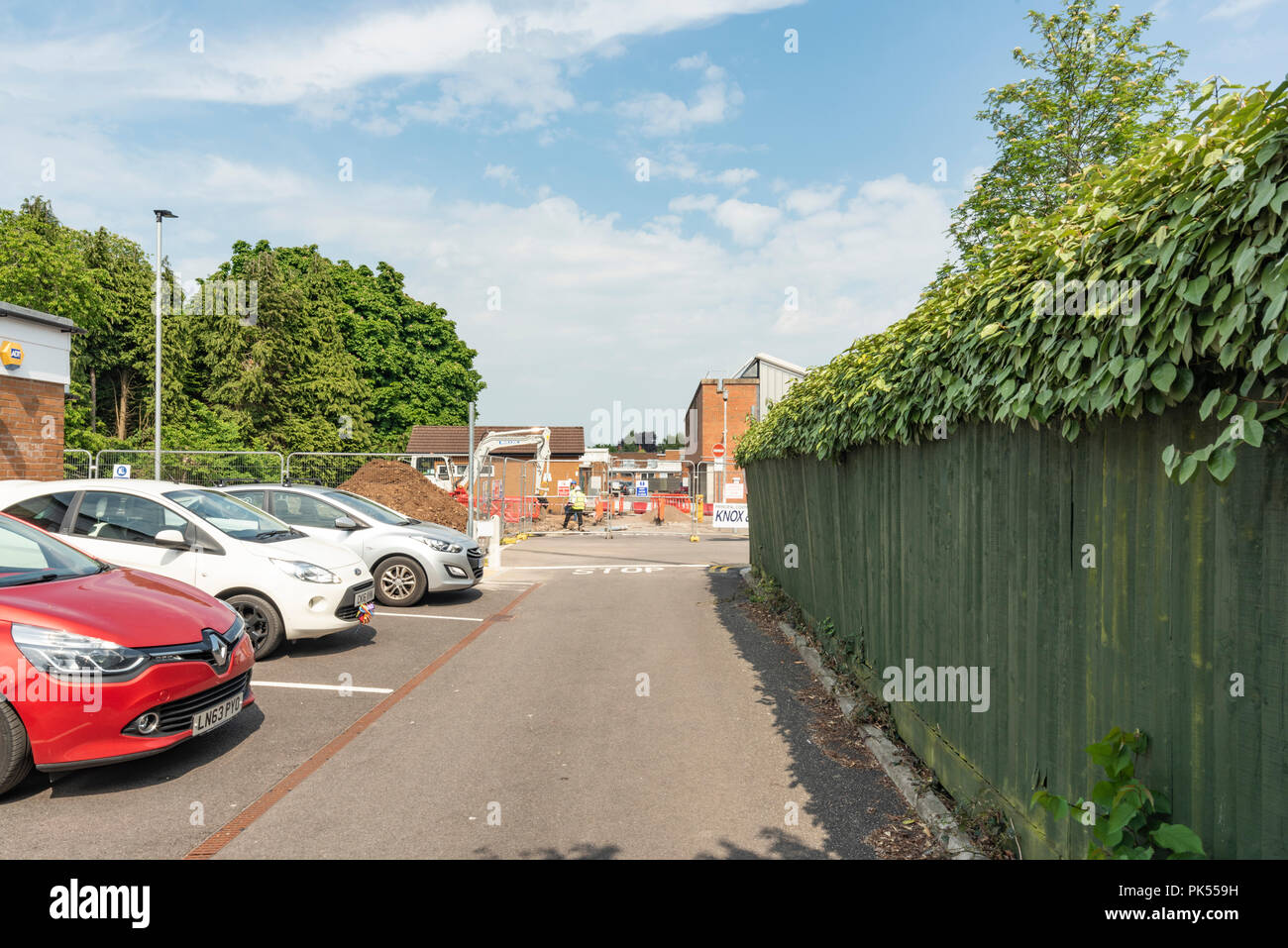 Preparing the site at Velindre Hospital Cardiff for the New Maggies ...