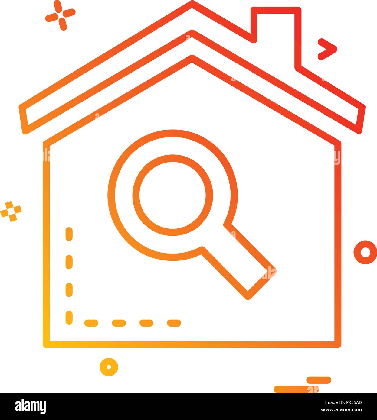 Home icon design vector Stock Vector Image & Art - Alamy