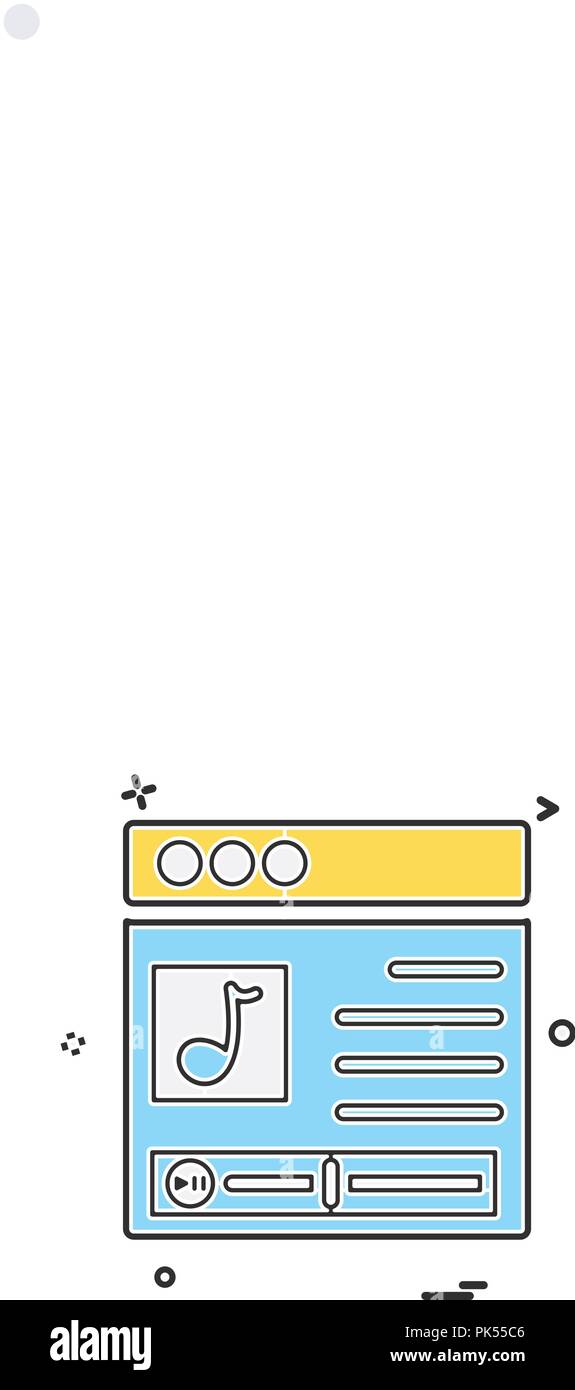 Web layouts icon design vector Stock Vector Image & Art - Alamy