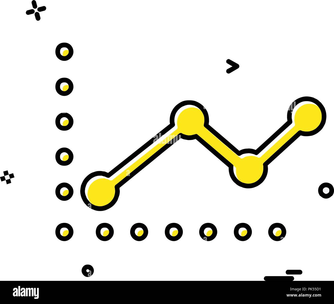 Graph icon design vector Stock Vector Image & Art - Alamy