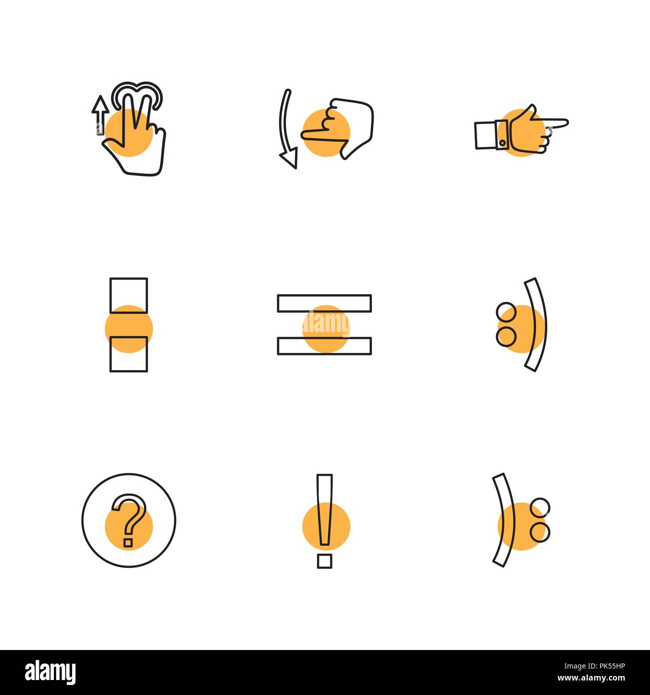 maths , emoji , equals , hands , pointer , arrows , directions , signs ...