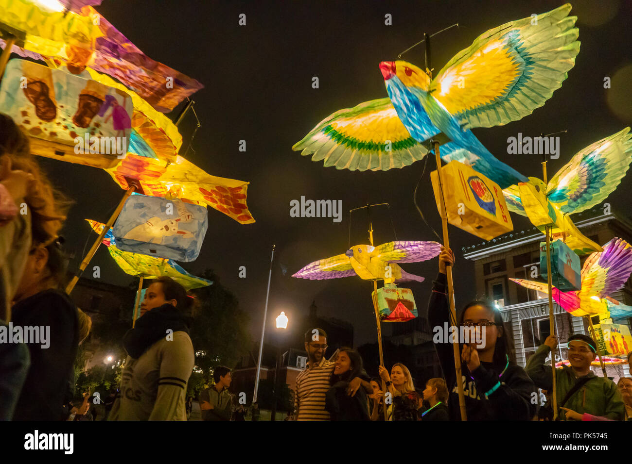 Local residents joined by Columbia University students and faculty ...