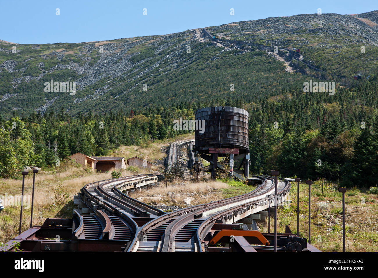 New Hampshire, Mount Washington Cog Railway, Bretton Woods, White Mountain National Forest ...