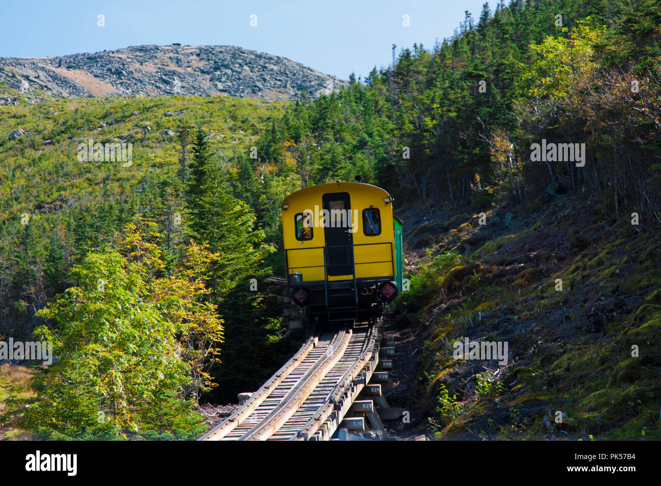 New Hampshire, Mount Washington Cog Railway, Bretton Woods, White Mountain National Forest ...