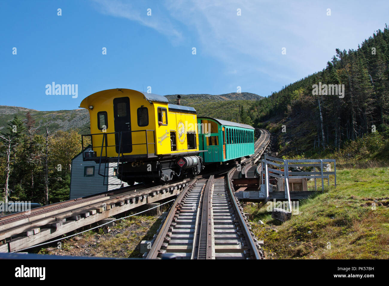 New Hampshire, Mount Washington Cog Railway, Bretton Woods, White ...