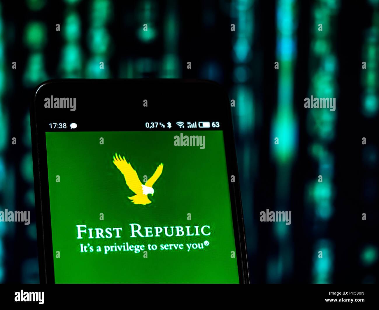First republic bank logo hi-res stock photography and images - Alamy