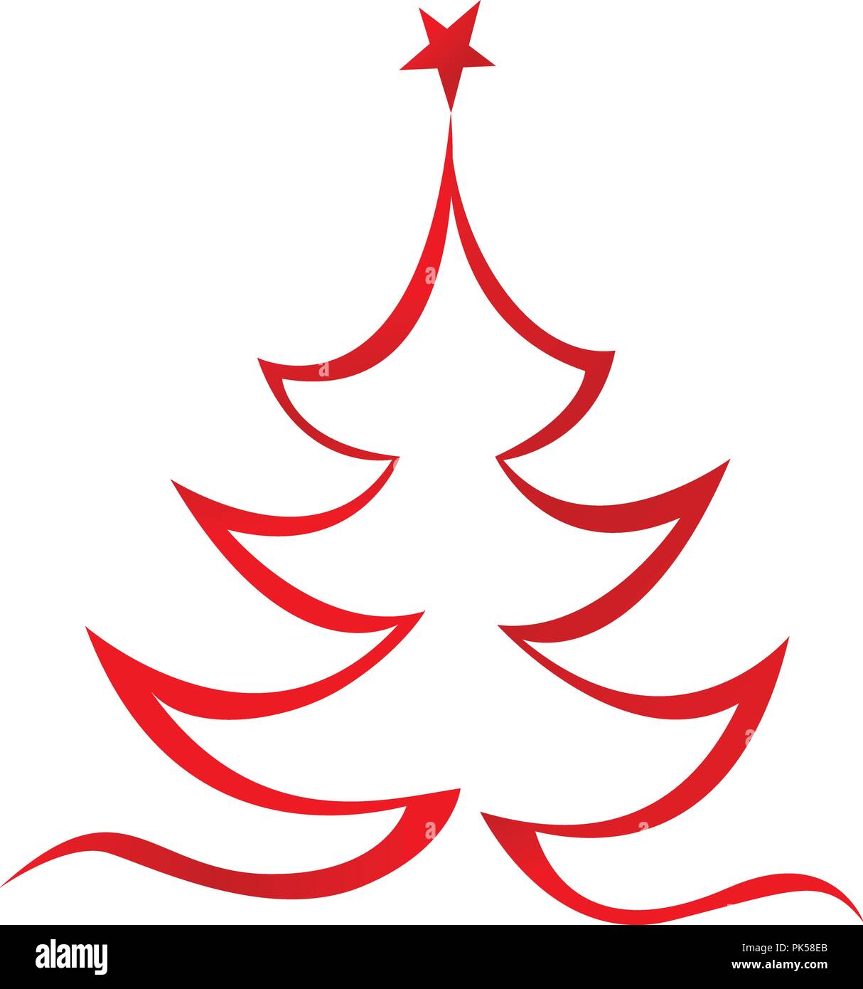 Congratulations merry christmas on red Stock Vector Images - Alamy