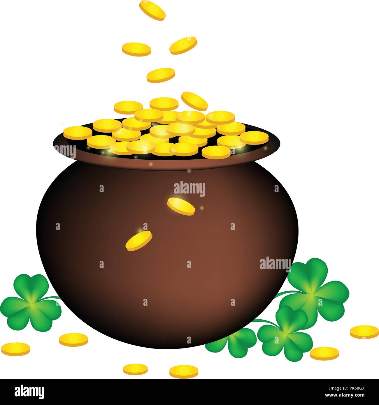 Pure luck Stock Vector Images - Alamy