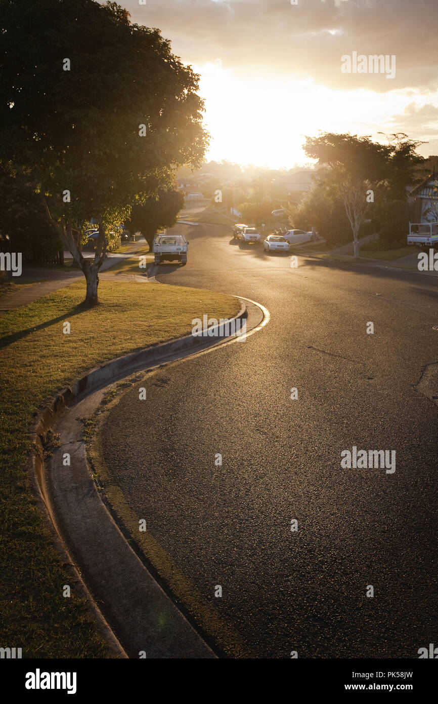 Snakelike road hi-res stock photography and images - Alamy