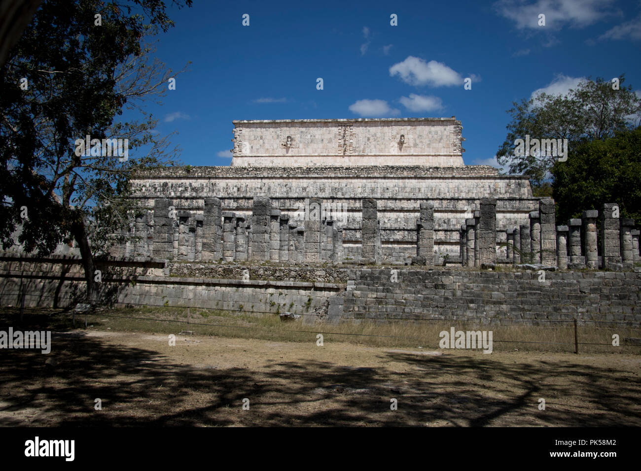 Ancient Mexican stone ruins Stock Photo - Alamy