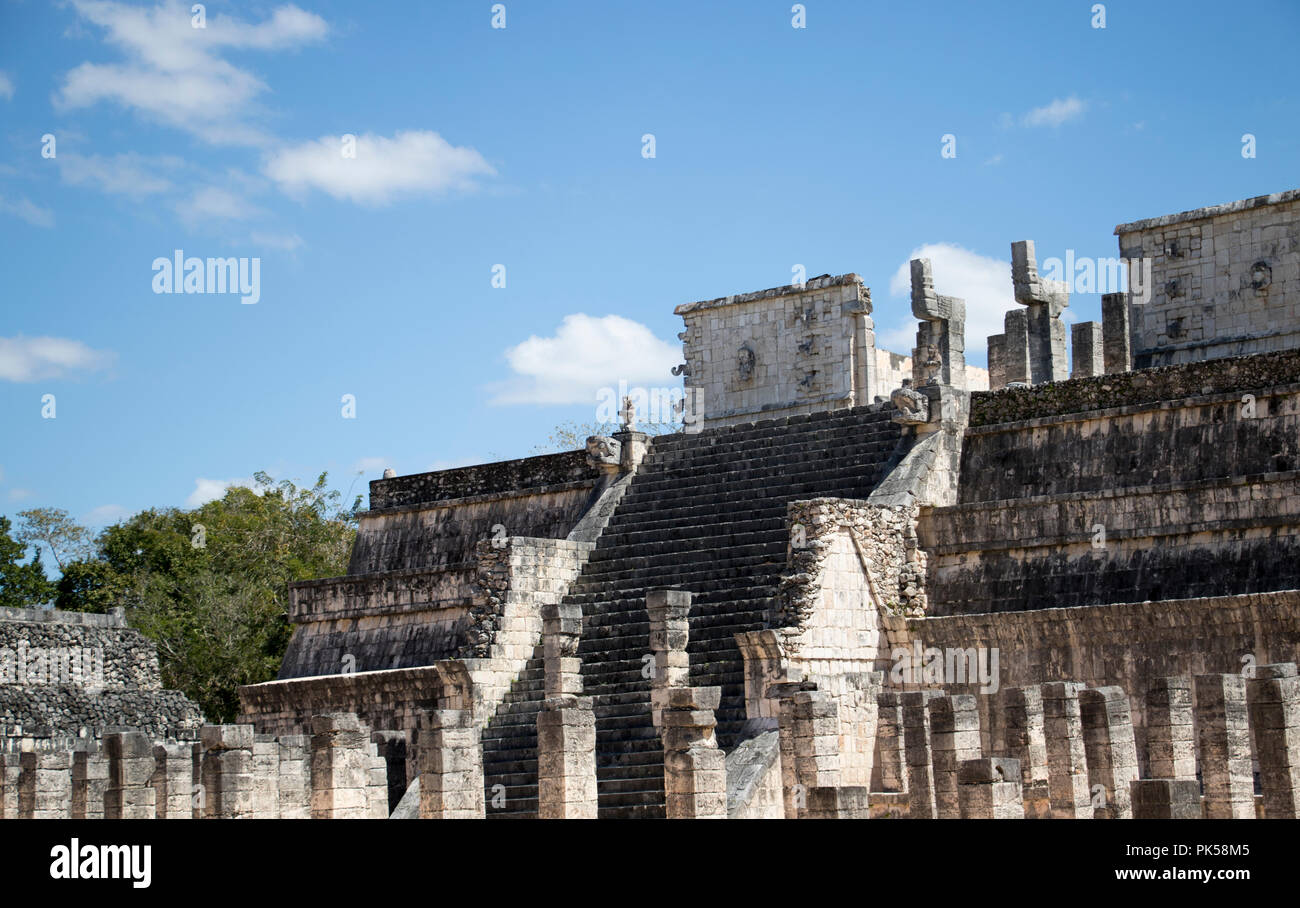 Historical stone structure and ruins of Mexico Stock Photo - Alamy