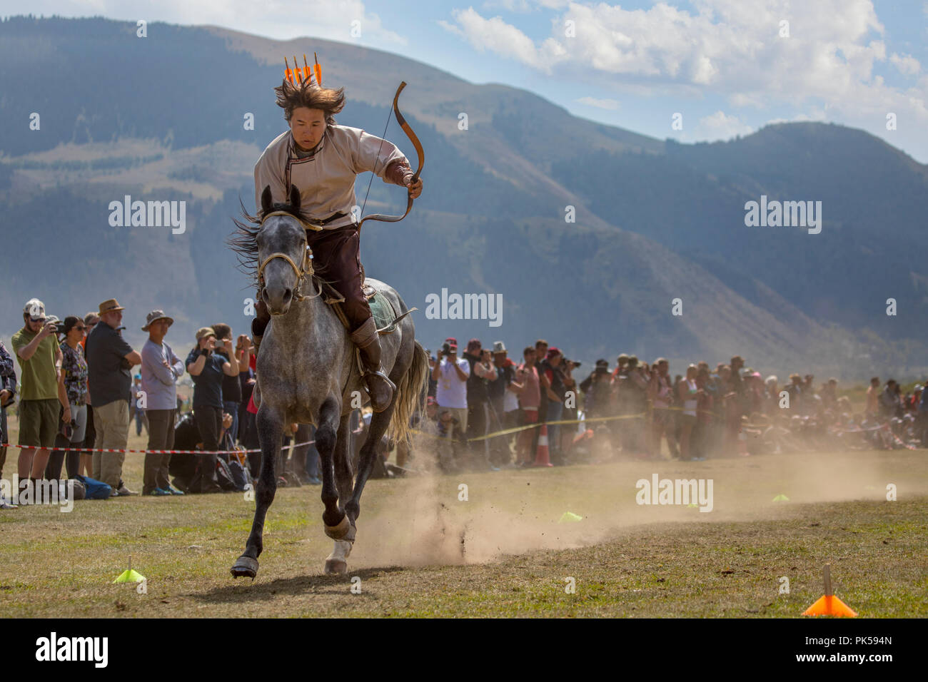 World nomad games archery hi-res stock photography and images - Alamy