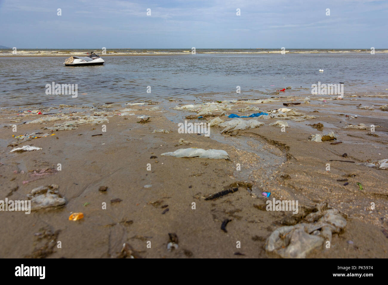 Plastic pollution environmental problem in ocean ,Enviromental ...