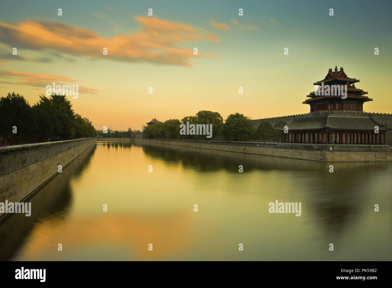 Imperial Palace watchtower Stock Photo - Alamy