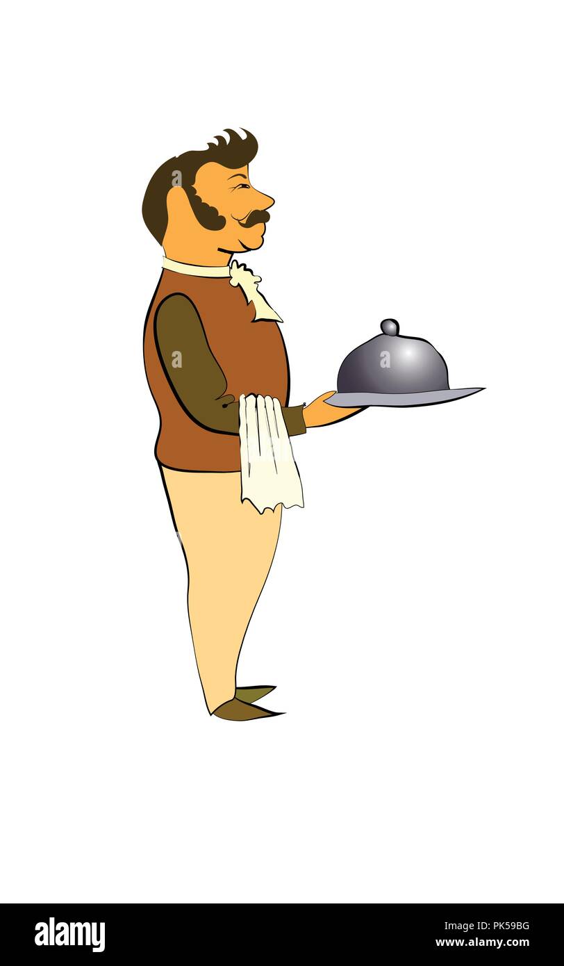 Cartoon Baker Man Happy Stock Photos & Cartoon Baker Man Happy Stock ...