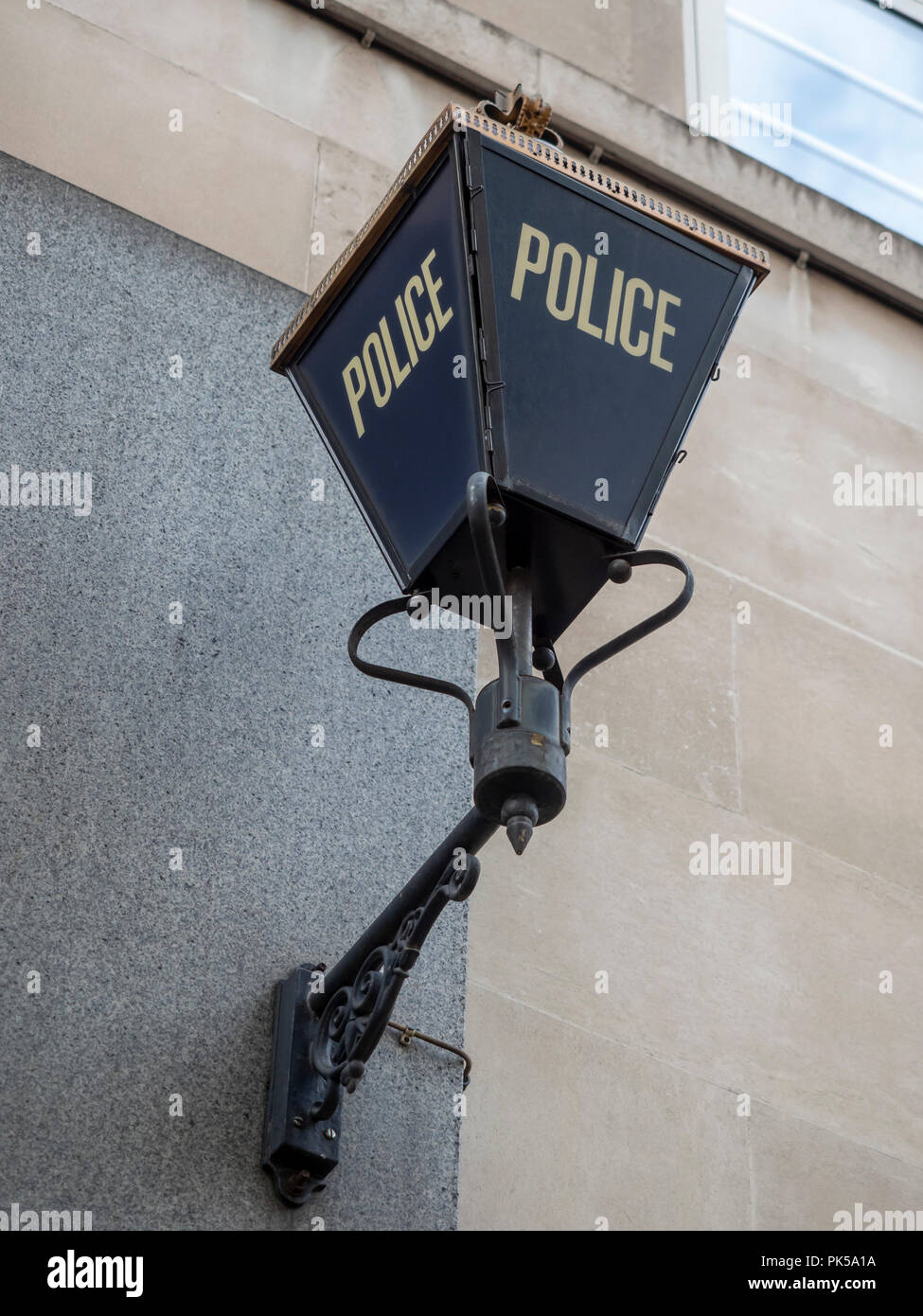 Vintage Police Lamp High Resolution Stock Photography and Images - Alamy