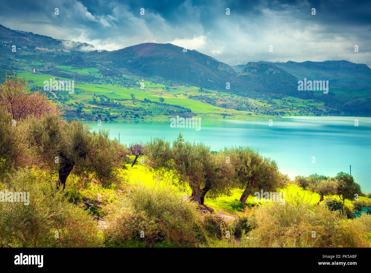 Sicily agriculture field nature hi-res stock photography and images - Alamy