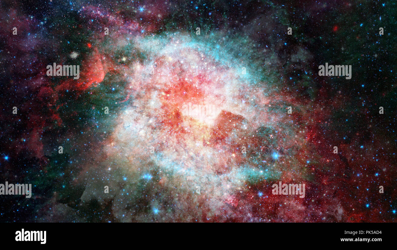 Nebula gas cloud in deep outer space. Elements of this image furnished ...