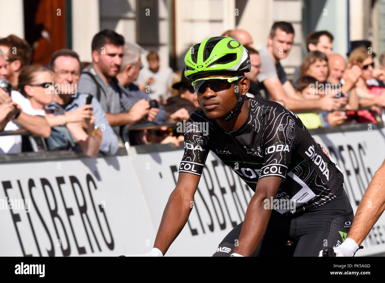 Nicholas Dlamini of Team Dimension Data at the OVO Energy Tour of ...