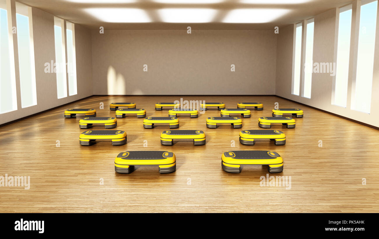 Aerobic Step High Resolution Stock Photography and Images - Alamy