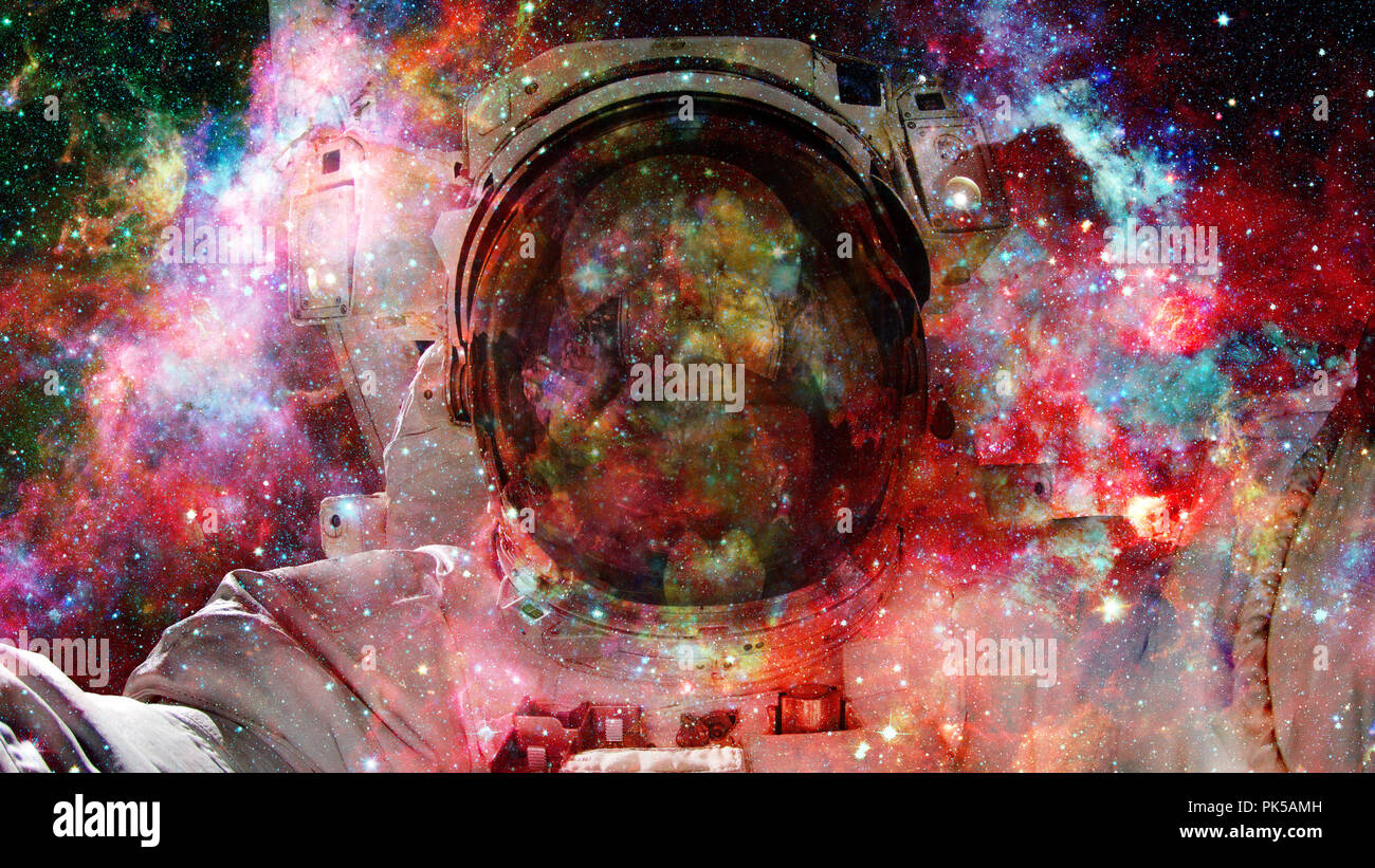 Nebula and stars in deep space, mysterious universe Stock Photo - Alamy