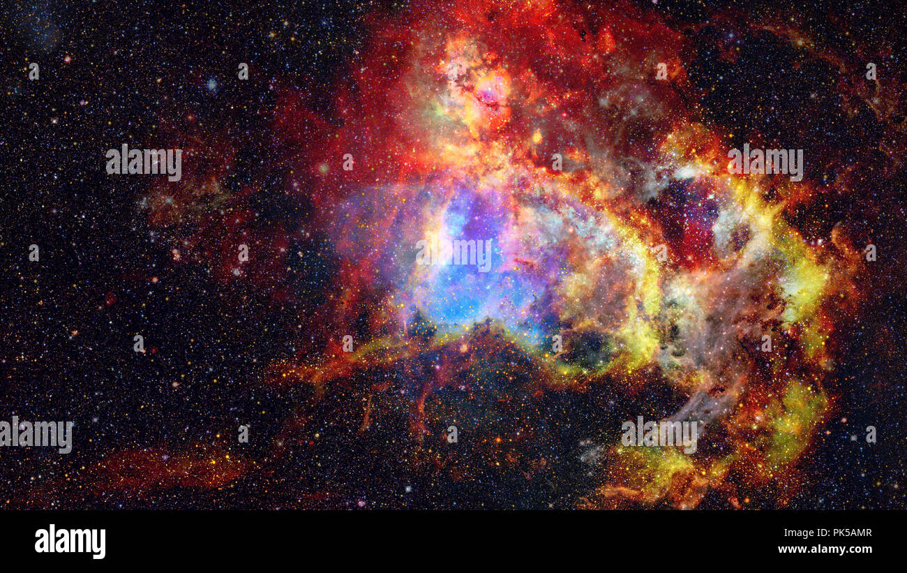 Nebula in space. Elements of this image furnished by NASA Stock Photo ...