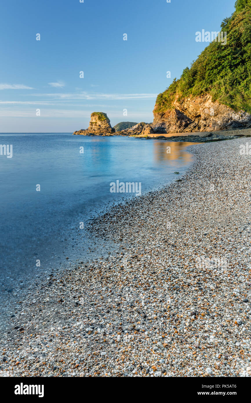 Charlestown cornwall beach hi-res stock photography and images - Alamy