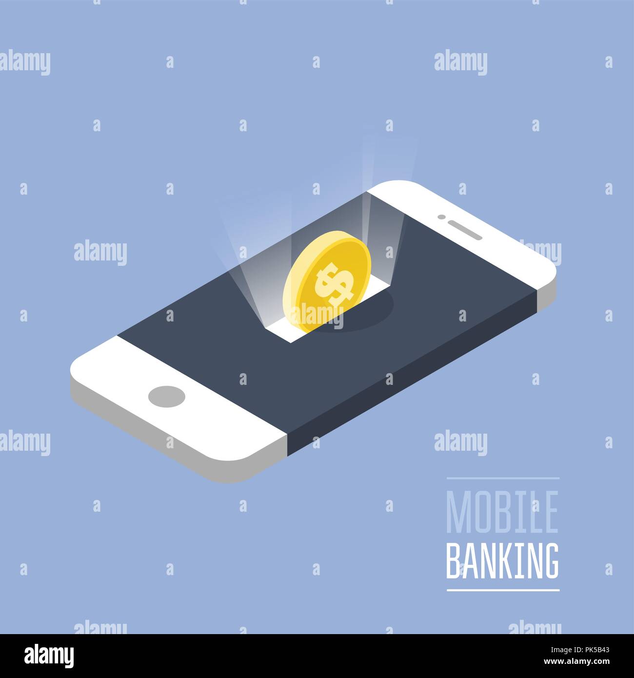 Mobile payment Stock Vector Images - Alamy