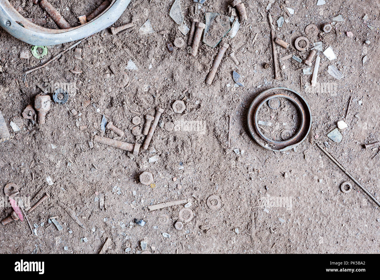 Old bolts nuts background hi-res stock photography and images - Alamy