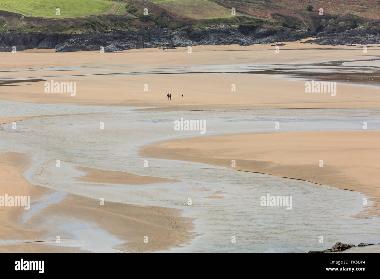 Crantock beach cornwall hi-res stock photography and images - Alamy