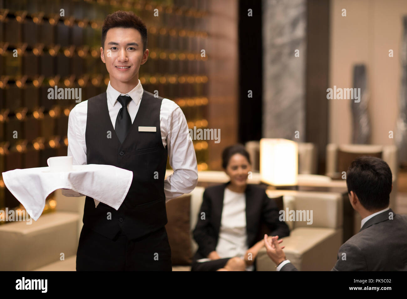Indian coffee house waiter hi-res stock photography and images - Alamy