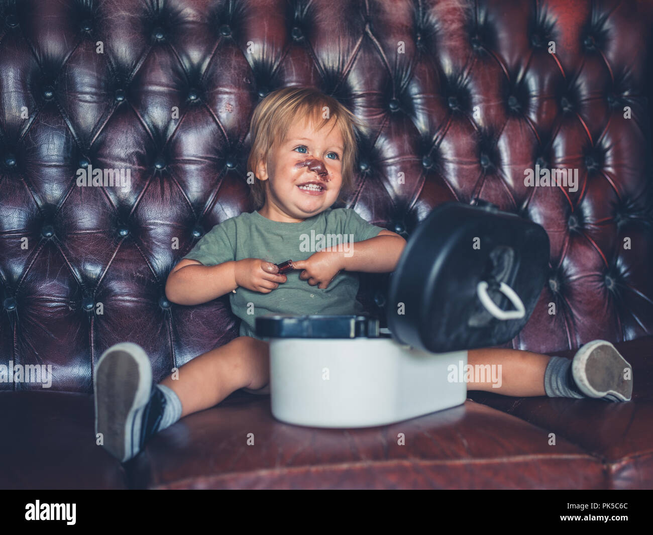 Cheeky child mess hi-res stock photography and images - Alamy