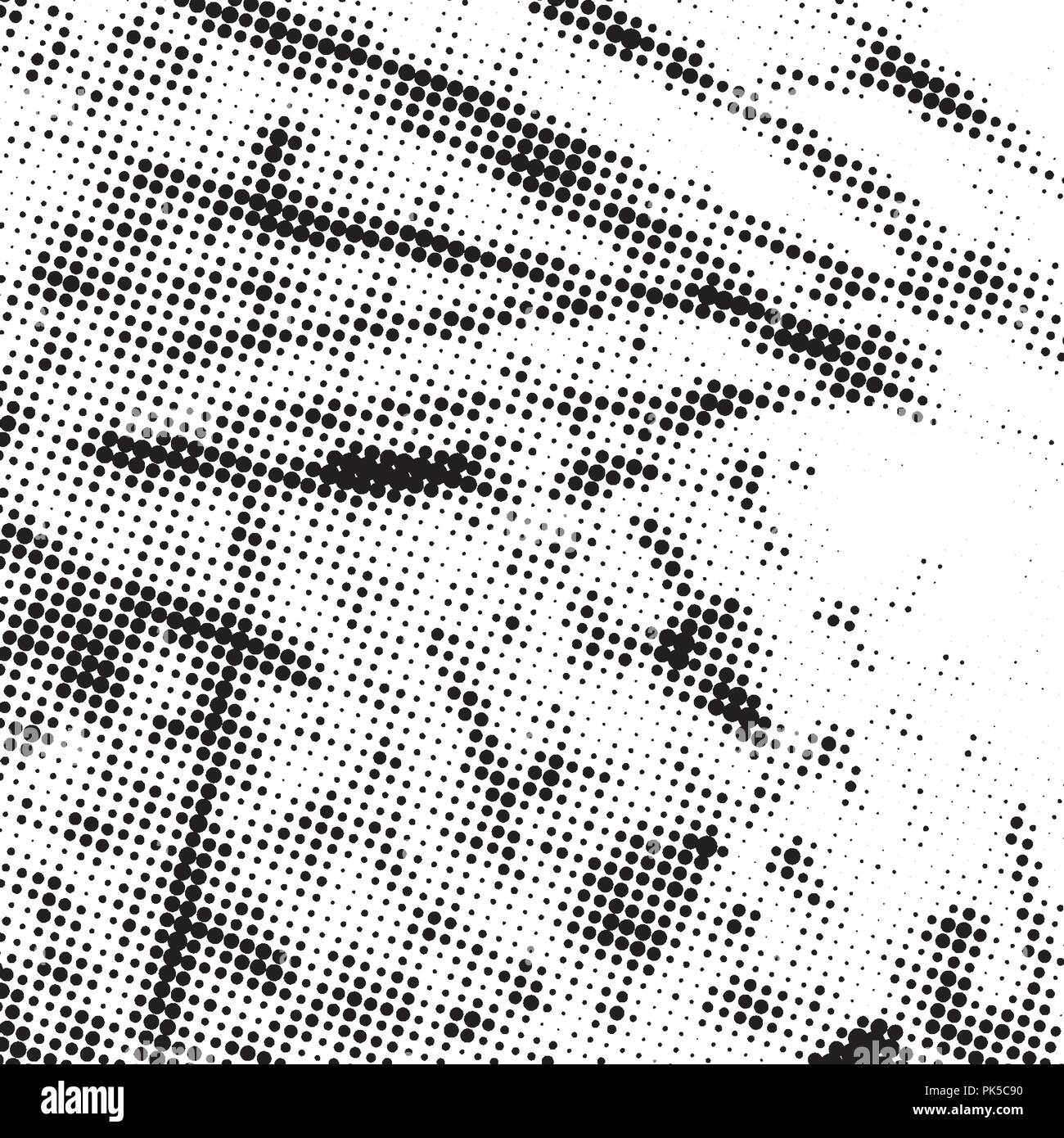 Distressed Halftone Texture Stock Vector Image & Art - Alamy