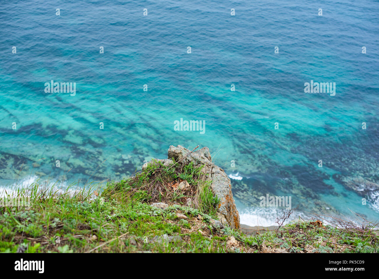 Blue water beach hi-res stock photography and images - Alamy