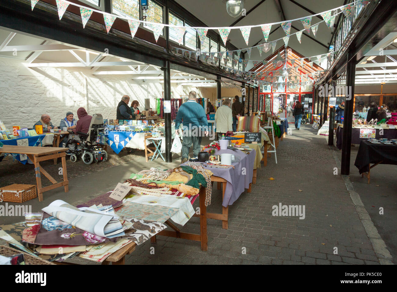 Great Torrington Pannier Market, Devon, England, United Kingdom Stock ...