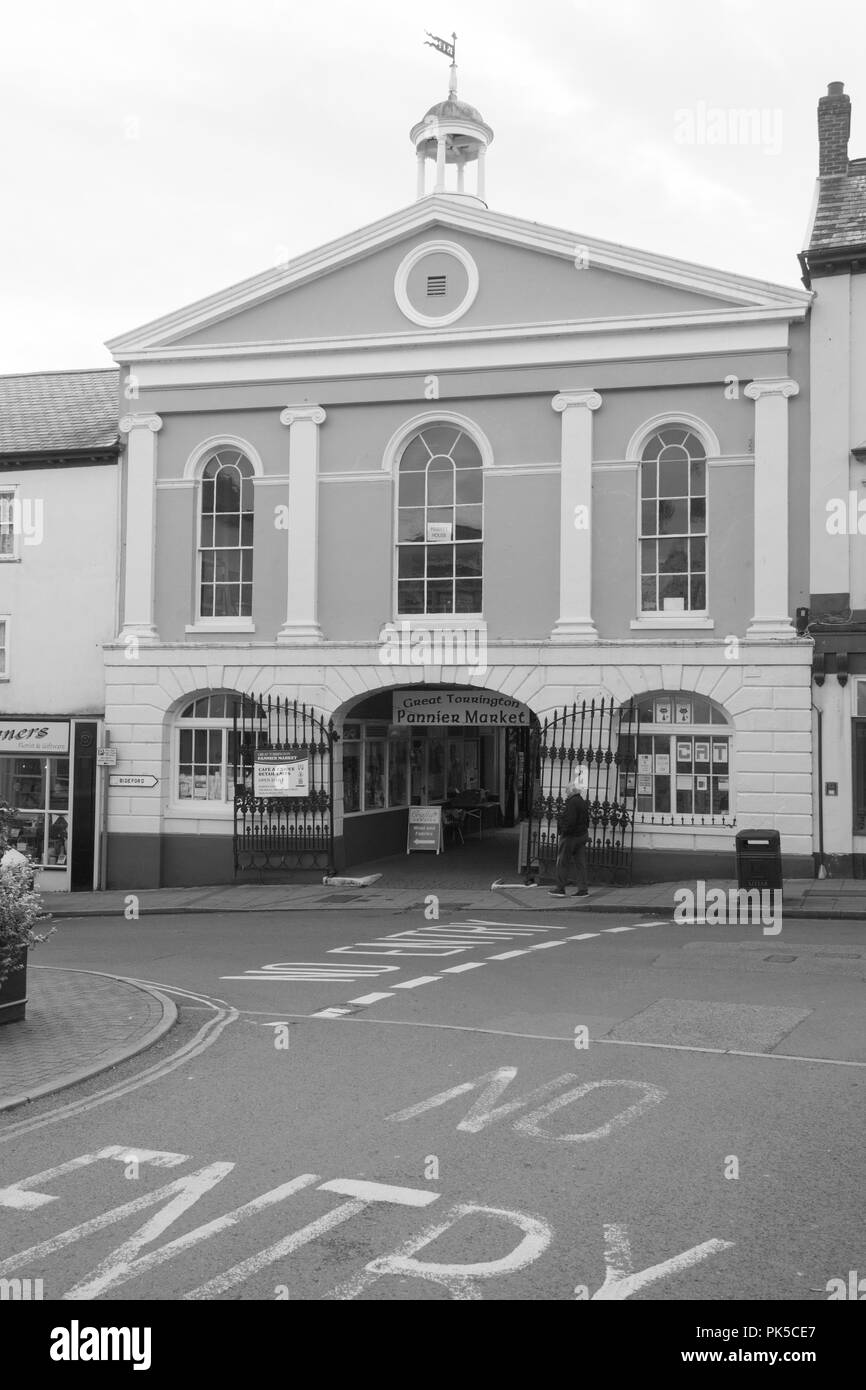 Great Torrington Pannier Market, Devon, England, United Kingdom Stock ...