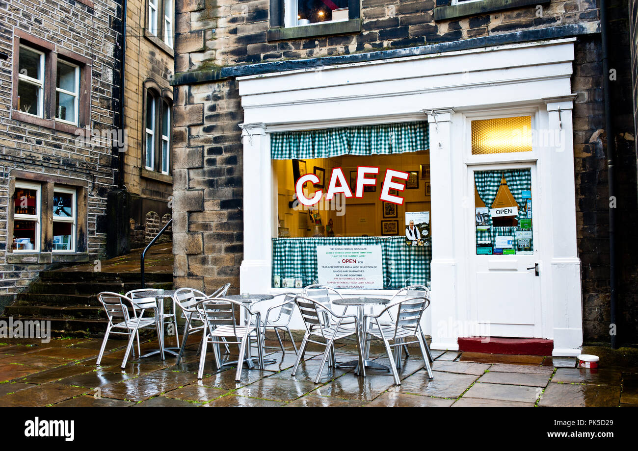 Last of the summer wine sids cafe hi-res stock photography and images ...