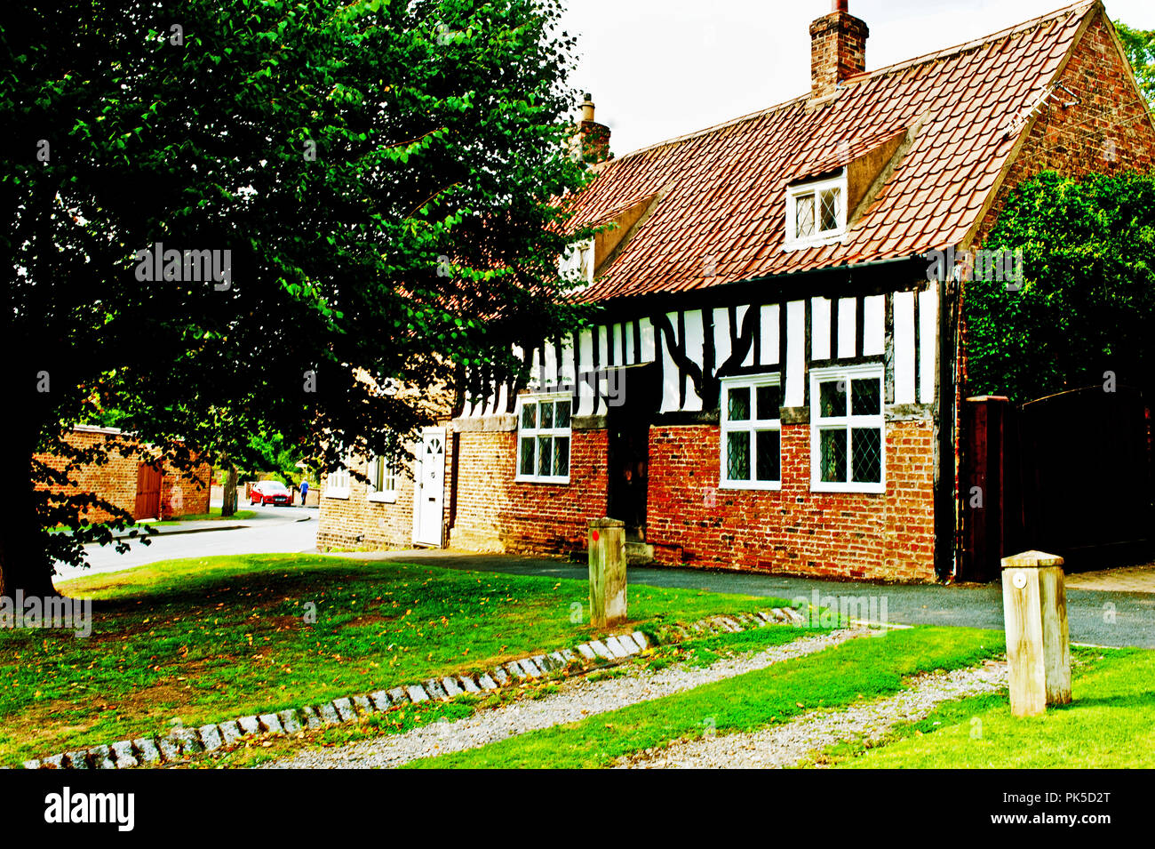 Timber framed House, Easingwold, North Yorkshire, England Stock Photo ...