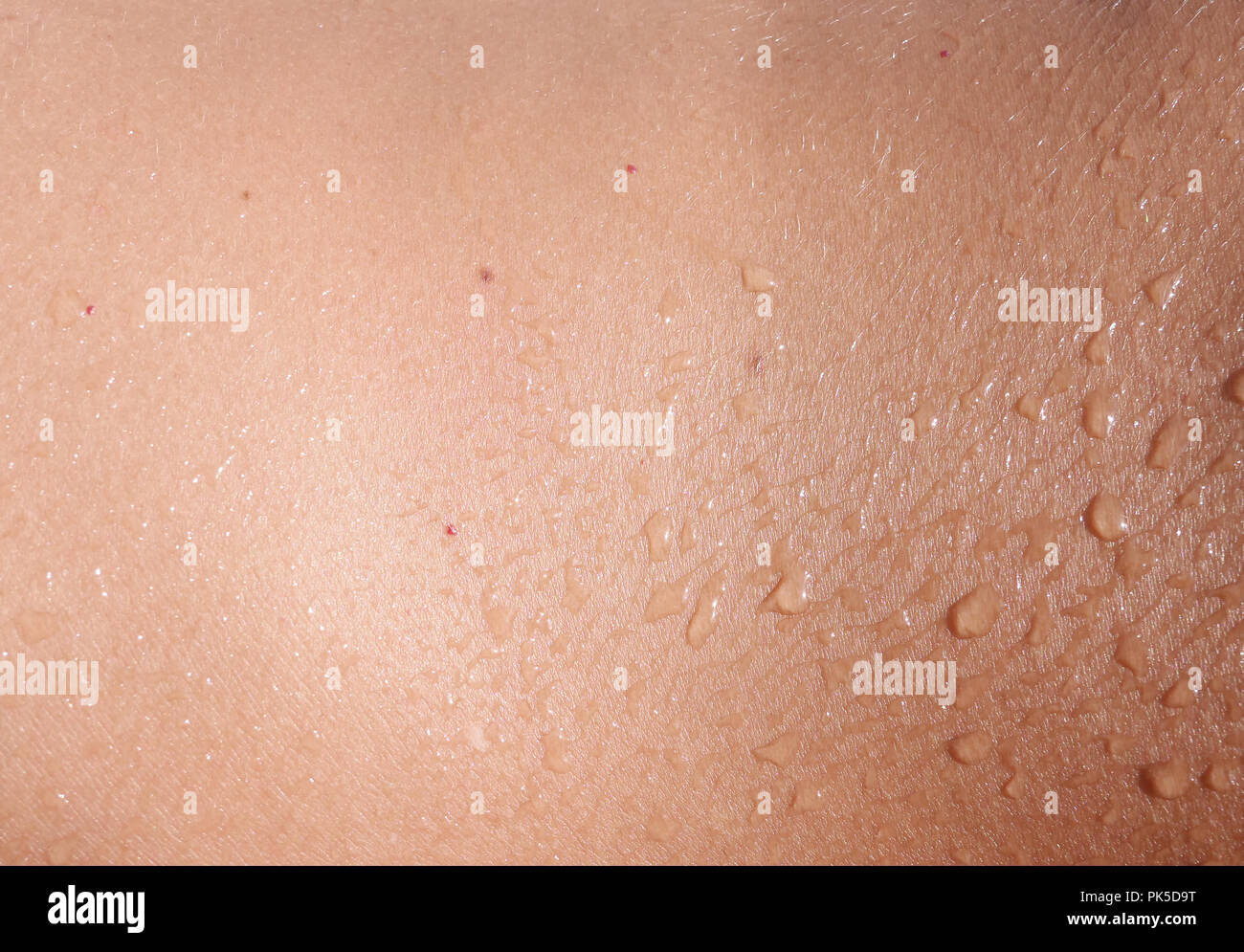 Wet human skin as background Stock Photo - Alamy