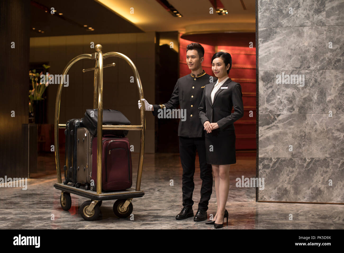 Bell Boy Luggage High Resolution Stock Photography and Images - Alamy